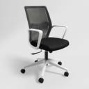Godrej Interio Sally Mid Back Fabric Office Arm Chair Price in India ...
