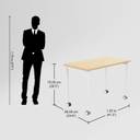 Godrej Interio Upbeat Engineered Wood Office Table Price in India - Buy ...