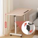SAVYA HOME Adjustable Height Table with Wheels Adjustable Table Top (30 ...