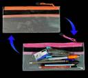 Flipkart.com | PRIVIKA Transparent Exam Zippered Stationery Pouch ...