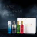 Buy NEXT Luxury Mini Pocket Perfume Pack of (4 x 20ml) Long Lasting Eau ...