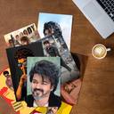 Vijay Thalapathy Posters (Pack Of 8) | Actor Vijay Poster | Vijay Leo ...