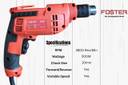 FOSTER FPD-010NX | Drill Machine for Home Use | 500W | Made in India ...