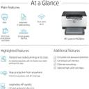 HP Laserjet M208dw Printer Single Function WiFi Monochrome Laser ...
