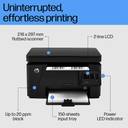 HP LaserJet Pro MFP M126a Printer Multi-function Monochrome Laser ...