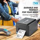 TVS LP 46 LITE Bar Code Label Printer Single Function Monochrome Label ...