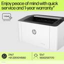 HP 1008W Single Function WiFi Monochrome Laser Printer - HP : Flipkart.com