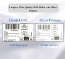 Helett H30C USB Thermal Label Printer| 4x6 Paper Size Compatible with ...
