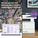 HP MFP 4104dw Multi-function WiFi Monochrome Laser Printer with Voice ...