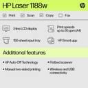 HP MFP 1188A Multi-function Monochrome Laser Printer - HP : Flipkart.com