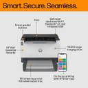 HP LaserJet Tank 1020w Printer Single Function WiFi Monochrome Ink Tank ...