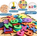 Captain India ABCD Wooden Puzzle Learning Educational Game Board For ...