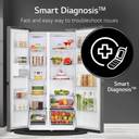 LG 650 L Frost Free Side by Side Convertible Refrigerator with Smart ...