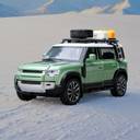 kiroq Remote Control Defender 1:16 Scale Model Land Rover Rechargeable ...