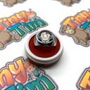 Tiny Tim Anime Demon Slayer Tanjiro Kamado Ring Cosplay Collectible ...