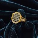 house of common Chatrapati Shivaji Maharaj Gold Plated Rajmudra Finger ...
