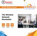 Trueview 4G/5G Wireless Router Mobile Sim Based Router 300 Mbps 4G ...