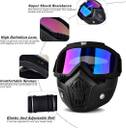 HANABI Protective Colorful Bike Riding Face Mask, Face Shield ...