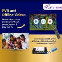 Catvision Hybrid Set Top Box OTT+DVB S2 | 115+ Free Channels | WiFi ...
