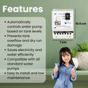 AMPEREUS Automatic Water Overflow Protection Controller for Tank with ...