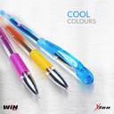 Win X-Ten Ball Pens | 60 Pcs Blue Ink with 10 free Refills | Free Jumbo ...