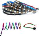 AURECIS WS2812 RGBIC Pixel LED Strip,5VDC, Addressable Led, 16 Million ...