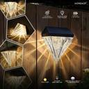 Homehop Solar Lights Outdoor Automatic LED Compound Wall Decorative ...