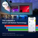 Wipro Next 20 W Wi-Fi CCT + RGB LED Batten with Voice & App Control ...