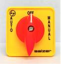 Salzer (L&T) 61026 6A 2Pole 2Way Auto-Manual S6 6A Cam Operated Rotary ...