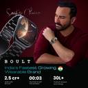 Boult Trail Pro 2.01'' 3D Curved Display + AMOLED, 600 Nits, 250+ Watch ...