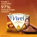 Vivel Sandal 150gx4 Grade 1 Soap Unisex, Glowing Soft Skin, 97% Natural ...