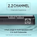 Buy Mivi Fort S120 ,BT V5.0 with Remote Accessibility 120 W Bluetooth Soundbar Online from ...