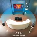 Buy ZEBRONICS Juke BAR 9850 Dolby Atmos Dual Wireless (Subwoofer ...