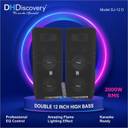 Buy DH Discovery DH DJ 12D 2000 W Bluetooth Tower Speaker Online from ...