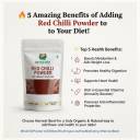 Harvest Bowl Red Chilli Powder | Pure Spicy Indian Ground Chili for ...