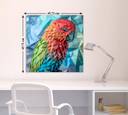Obita 18 inch Kakapo_Origami 3D Animals Decorative Wall Sticker for ...