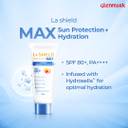 La Shield Sunscreen - SPF 80+ PA++++ Max SPF 80+ Sunscreen Lotion | PA ...