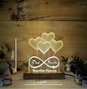 Imaginary Gifts Personalized 3D Acrylic LED Custom Photo & Names Night ...