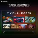 MOTOROLA 109 cm (43 inch) QLED Ultra HD (4K) Smart Google TV 2025 ...