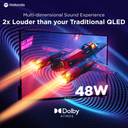 MOTOROLA 109 cm (43 inch) QLED Ultra HD (4K) Smart Google TV 2025 ...