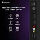 MOTOROLA 109 cm (43 inch) QLED Full HD Smart Google TV 2025 Edition ...