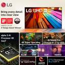 LG AI TV UT8050 217 cm (86 inch) Ultra HD (4K) LED Smart WebOS TV 2024 ...