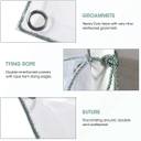 Dewan Sons Waterproof Window Curtain | 5 × 10 feet, 500 GSM