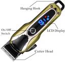 Bgty Professional Rechargeable Hair Trimmer With LED Display Beard ...