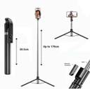 REKHACHA Tripod Stick with Wireless Remote 16 Tripod Clamp - REKHACHA ...
