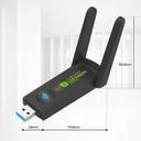 Wavenex Bluetooth + 5Ghz Dual Band Wifi Adapter for PC 1300 Mbps with ...