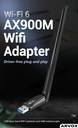 ARVOX AX900 WIFI-6 900Mbps 2.4/5Ghz DUAL BAND USB Adapter - ARVOX ...
