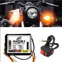 MIKANIX Front, Rear Flasher Indicator Light for Universal For Bike ...