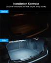 Genesis Black Car Ceiling Dome Roof Light Universal Magnetic ...