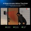 Qubo InstaView New-Age 2K WiFi Doorphone|Wireless Tab|2-Way Talk|AI App ...